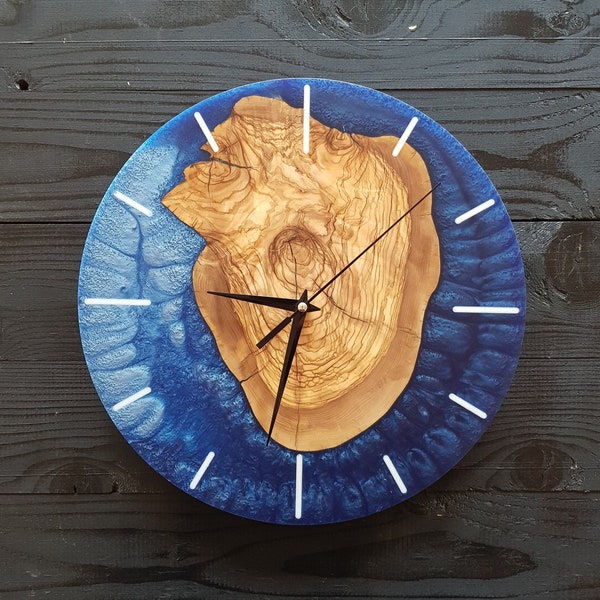 Live Edge Clock - Etsy UK