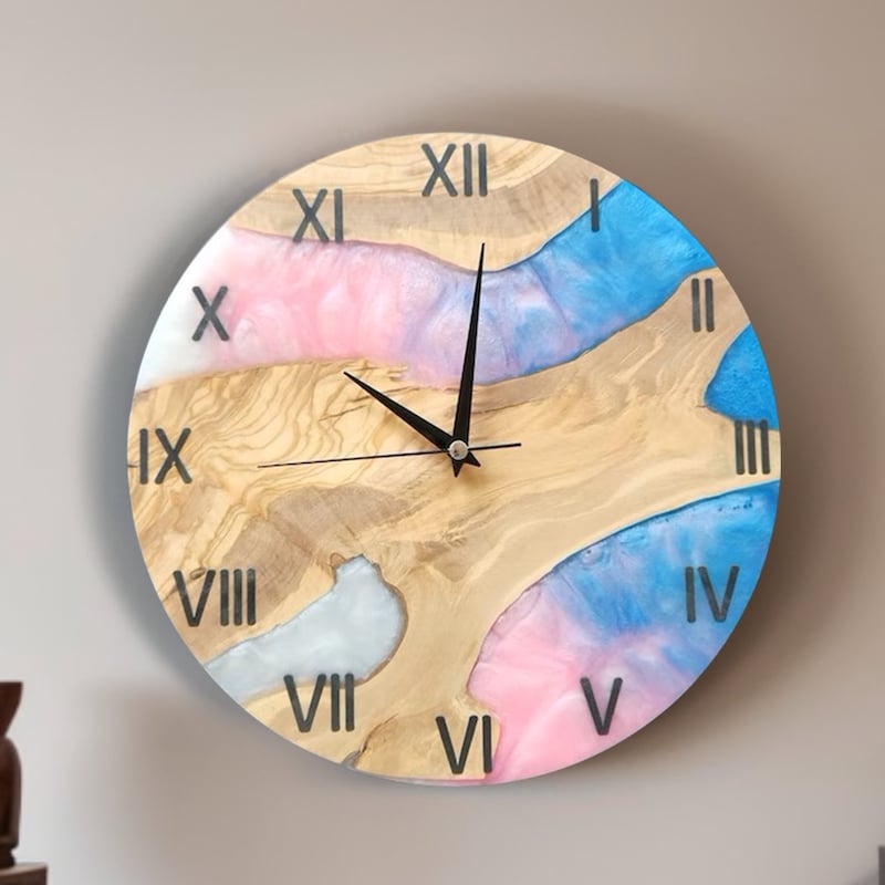 Wooden Flag Clock - Etsy