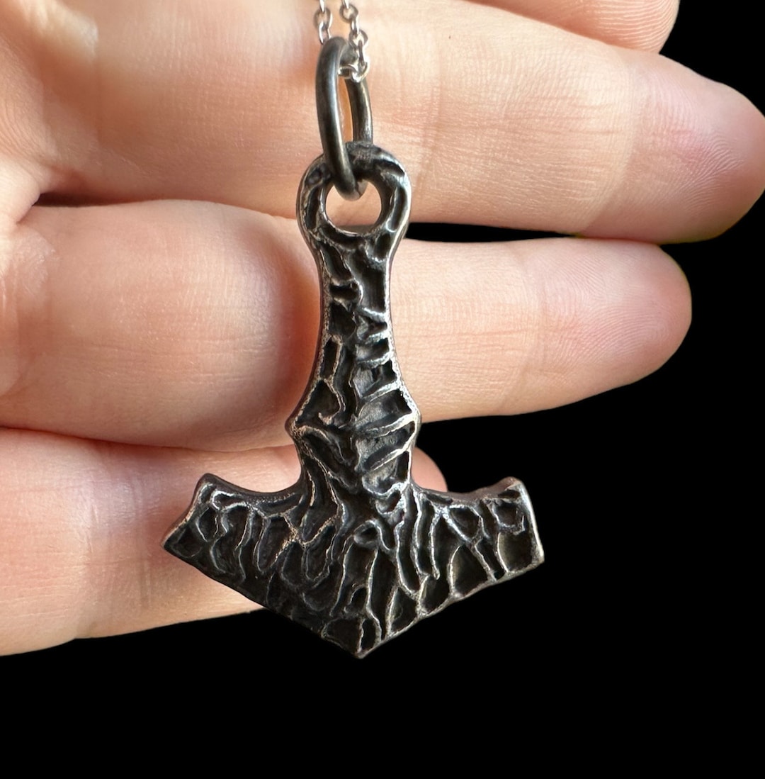 Mjolnir, Hammer, Thor's Hammer, Pendant, Necklace, for Men and Women ...