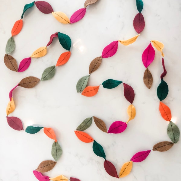 Felt Leaves - Etsy