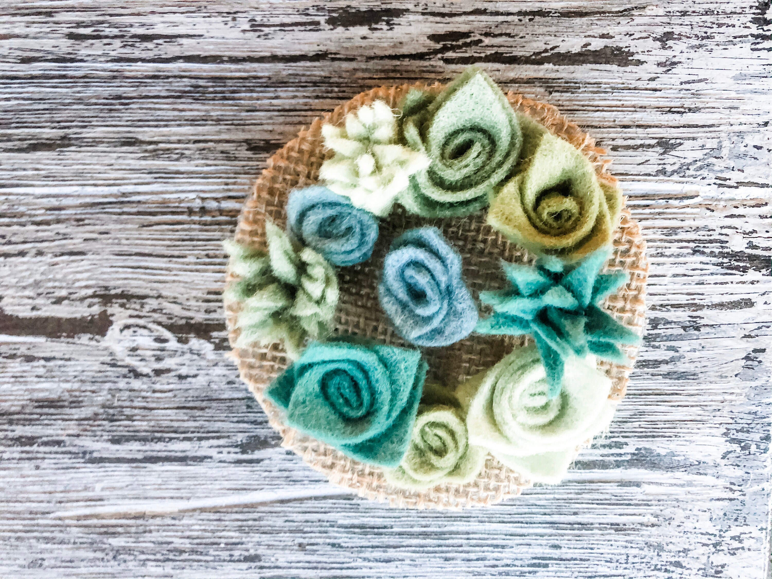 Felt Succulent Magnets - Etsy