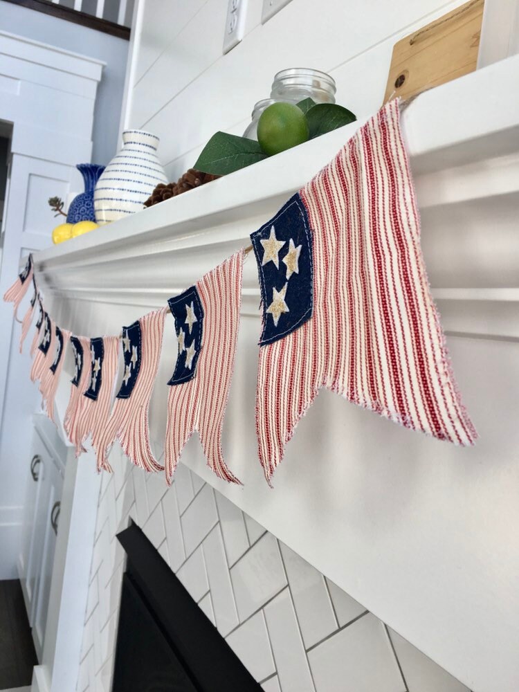 Stars & Stripes Banner | Etsy