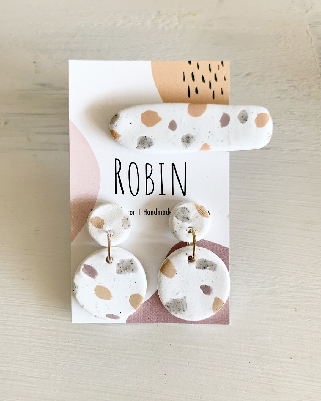 Mommy and Mini Matching, Mother and Daughter Matching, Clay Earrings ...