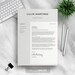 Modern Resume Template for Word, 1-2 Page Resume Cover Letter Reference ...