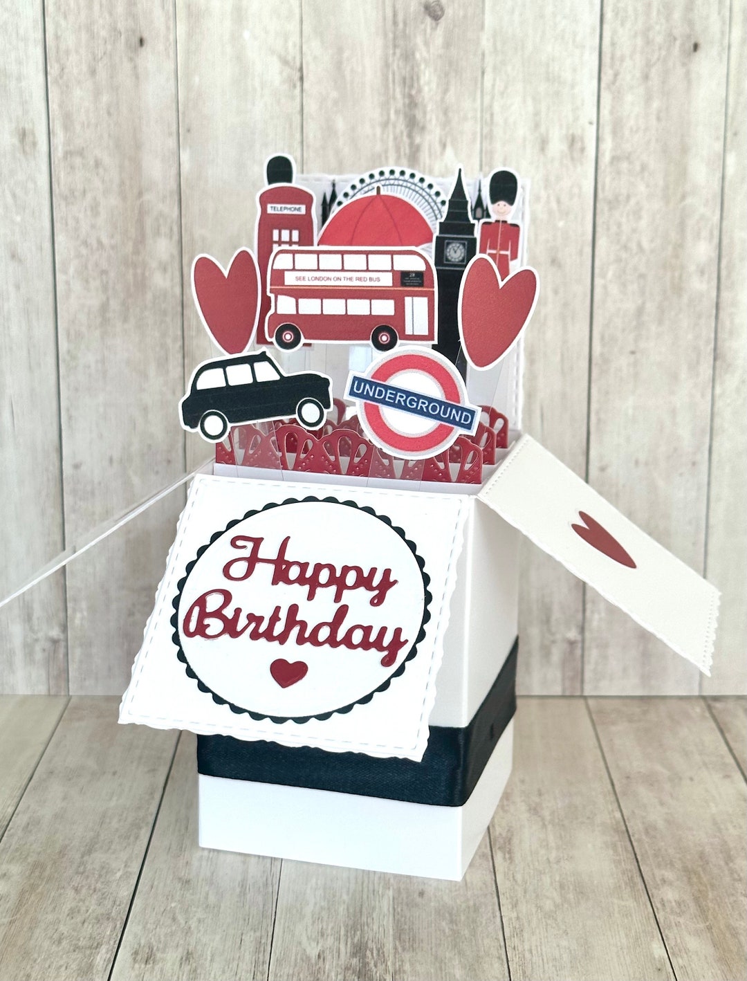 London Birthday Pop up Box Card | 3D Card | Greetings Card | Birthday ...