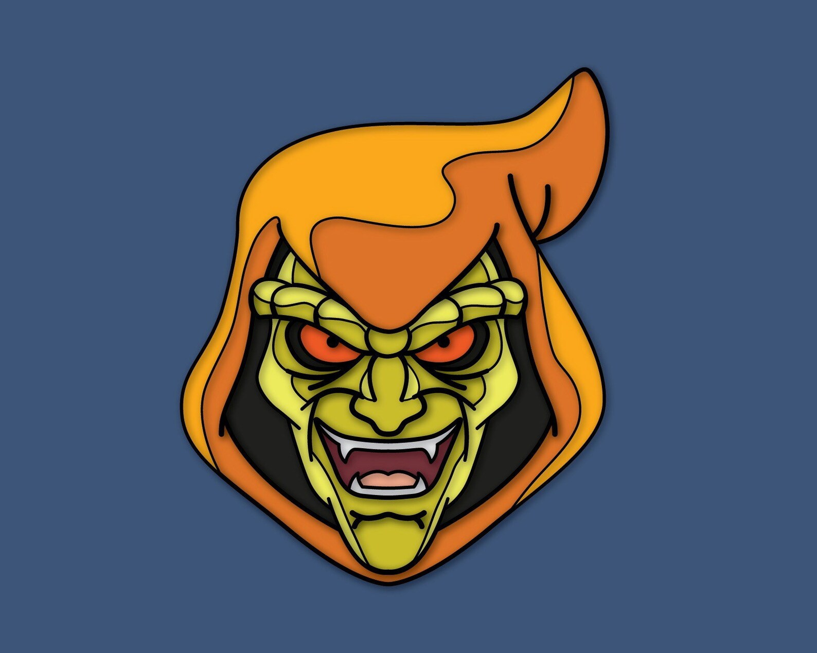 Hobgoblin Enamel Pin Badge Spiderman the Animated Series - Etsy