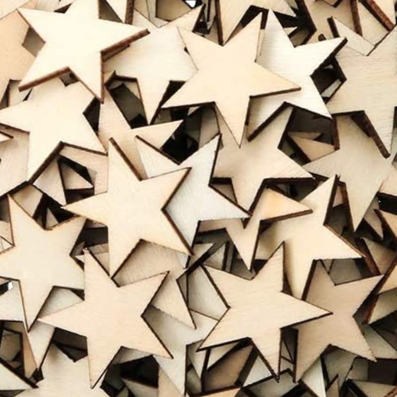 Wood Flag Stars - Etsy
