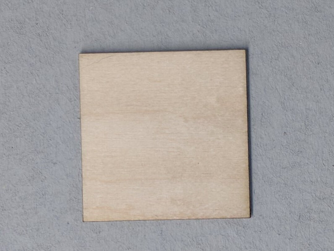 Choose Size and Qty - 3" to 5" - Wooden Craft Squares, DIY Craft ...
