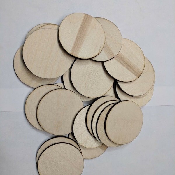 Wood Circles - Etsy