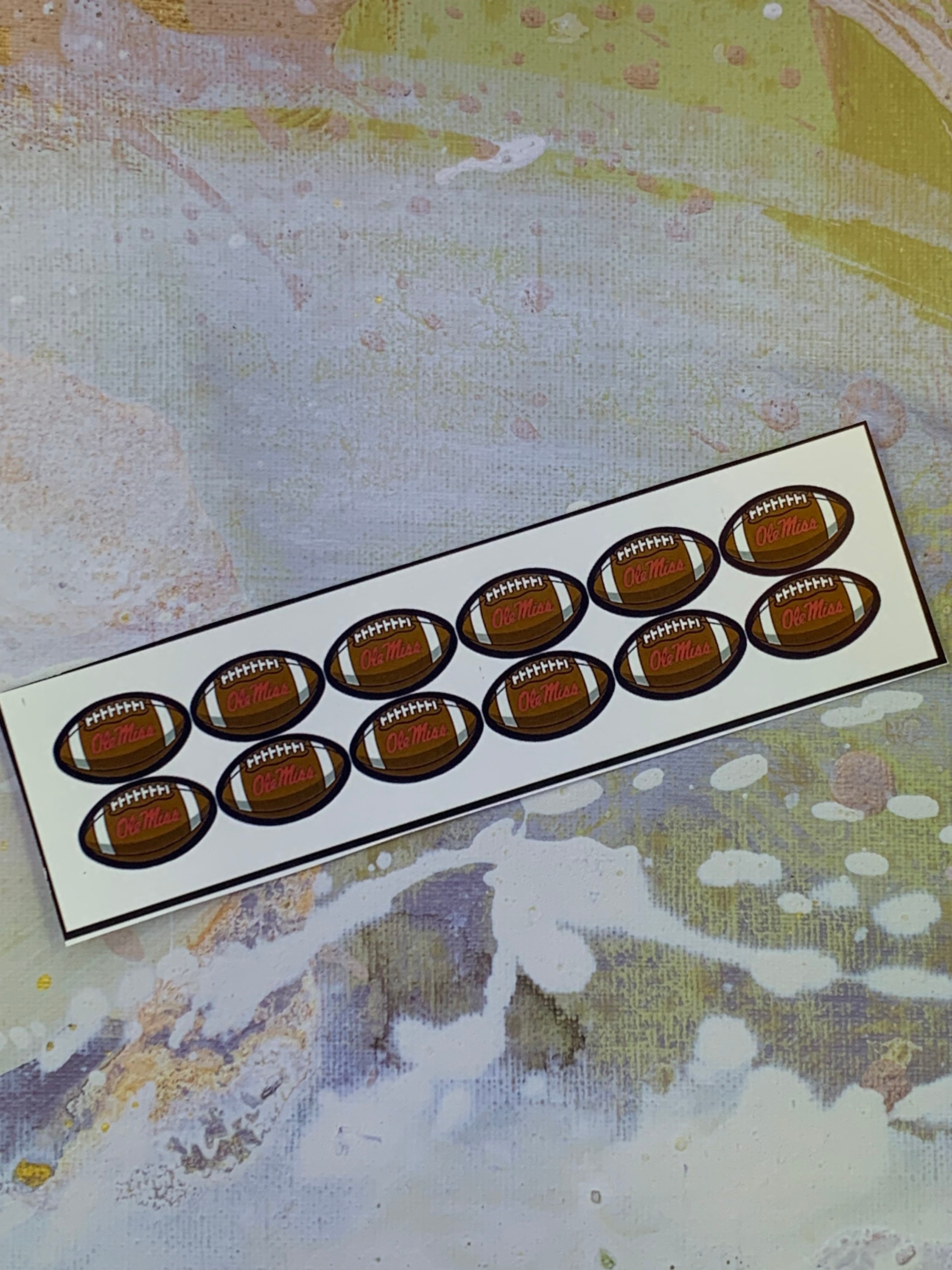 Ole Miss Football Planner Stickers - Etsy