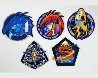 Spacex Patch - Etsy