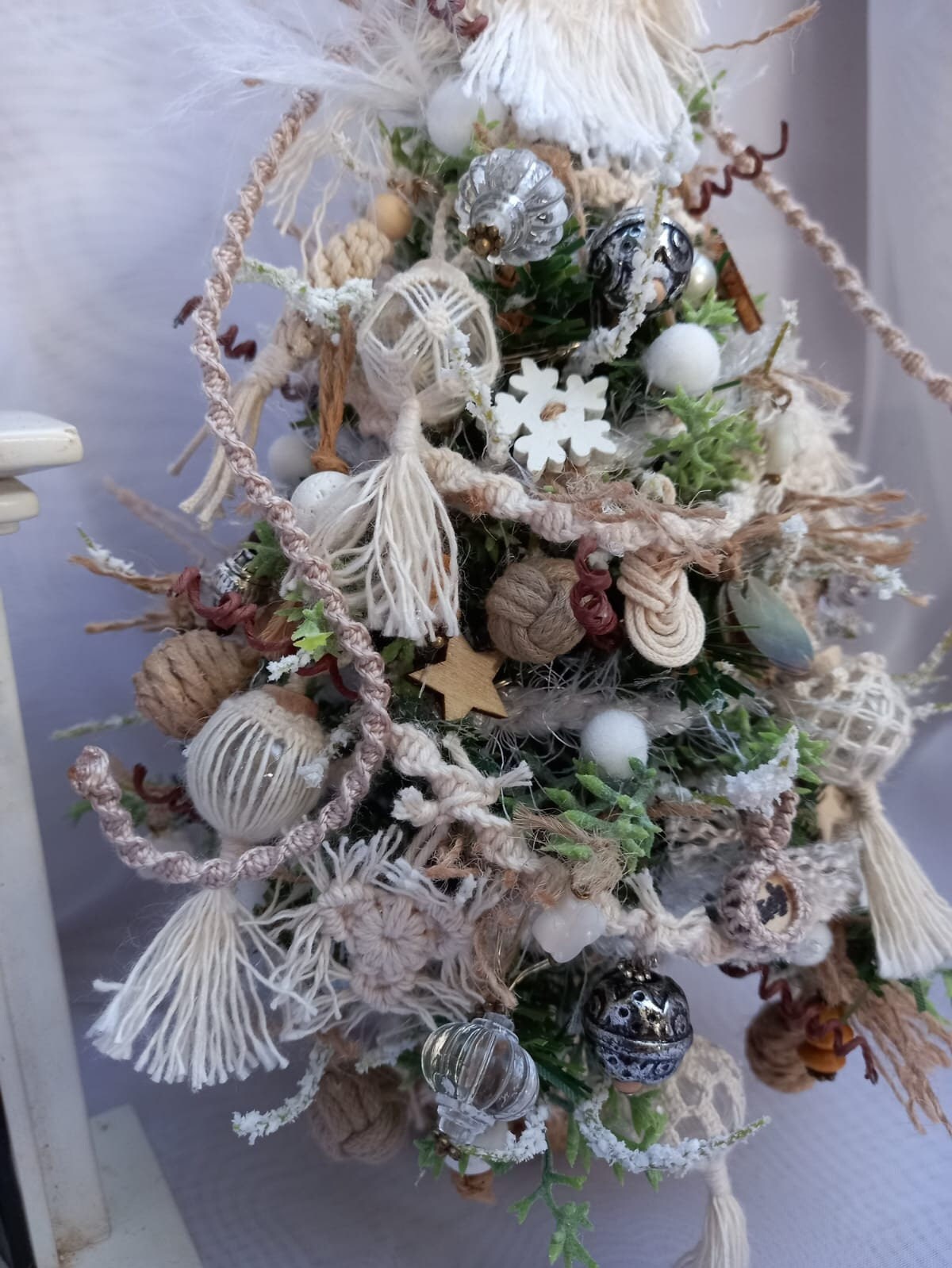 Dollhouse Miniature Christmas Boho Tree Light Up - Etsy