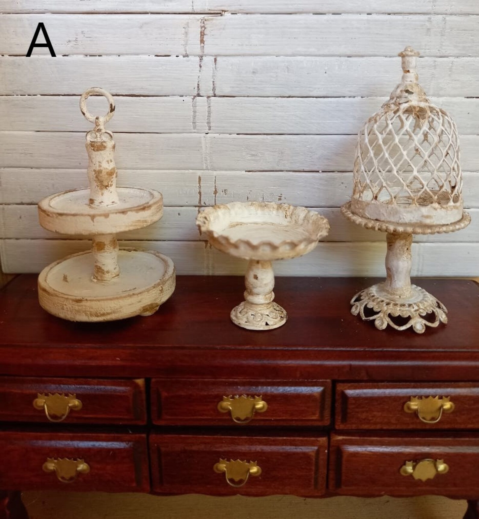 Set of 3 Dollhouse Miniature Decorations Objects - Etsy