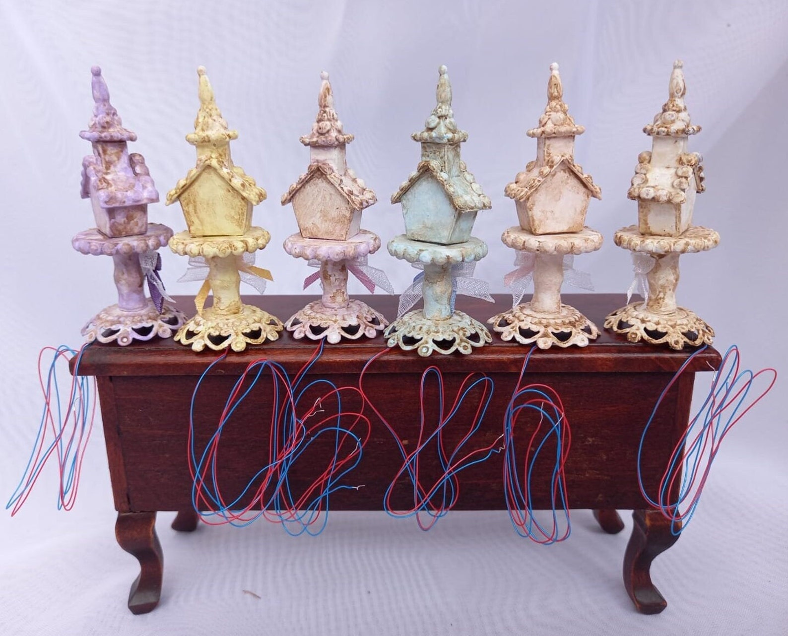 Dollhouse Miniature Bird House Light Up - Etsy