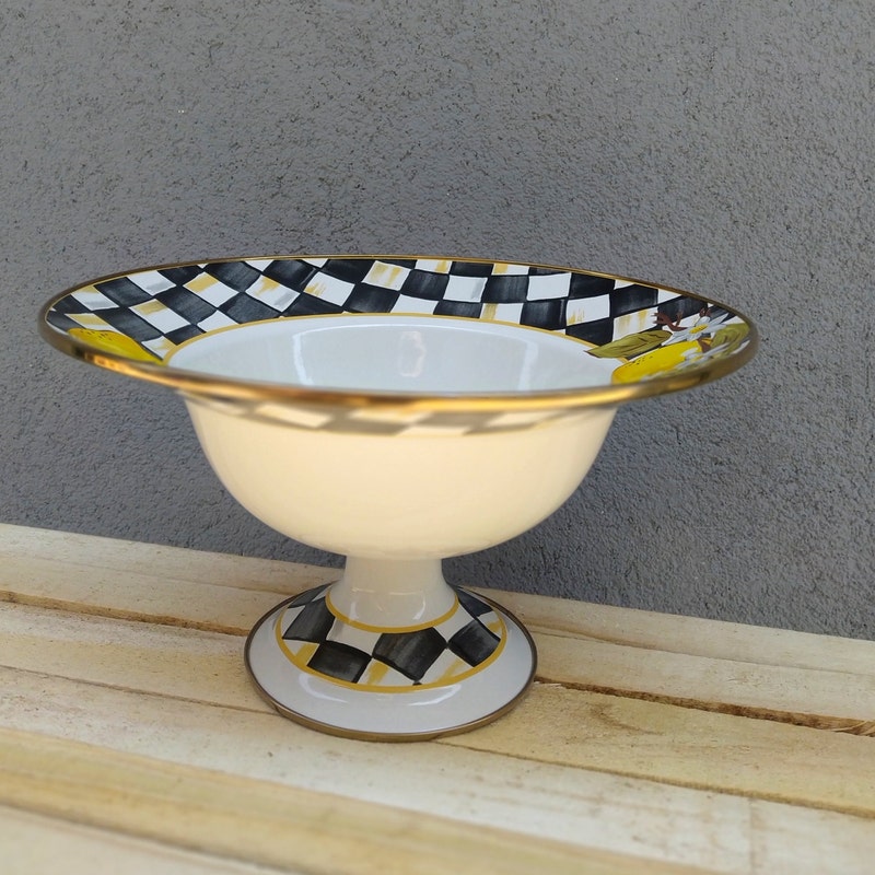 Footed Bowl - Etsy