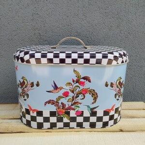 7 PCS Bread Box , Metal Bread Box, Metal Canisters, Bread Tin, Biscuit Tin , Tea Tin, Coffee Tin ...