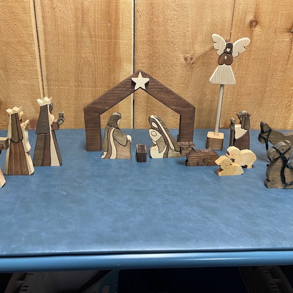 Handmade Nativity - Etsy