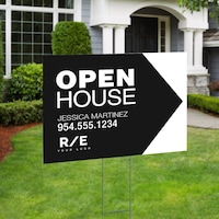 Open House Realtor Display for Agent Open House Real Estate Stand for ...