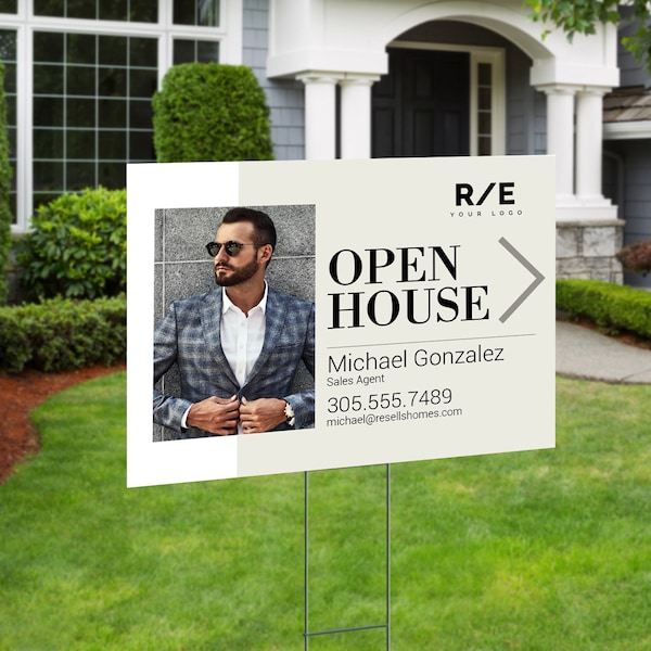 Custom Open House Signs - Etsy