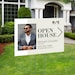 Real Estate Open House Yard Sign With FREE Shipping | Physical 24"x18 ...