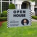 Real Estate Open House Yard Sign With FREE Shipping Physical 24x18 ...