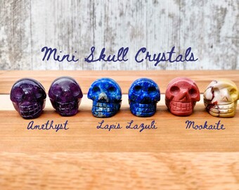 Mini Crystal Skulls - Etsy