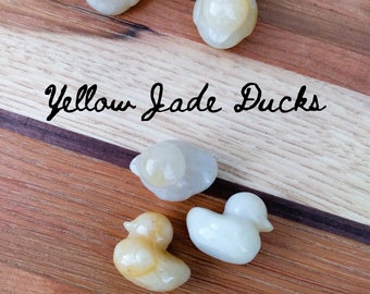 Carved Mini Duck - Etsy