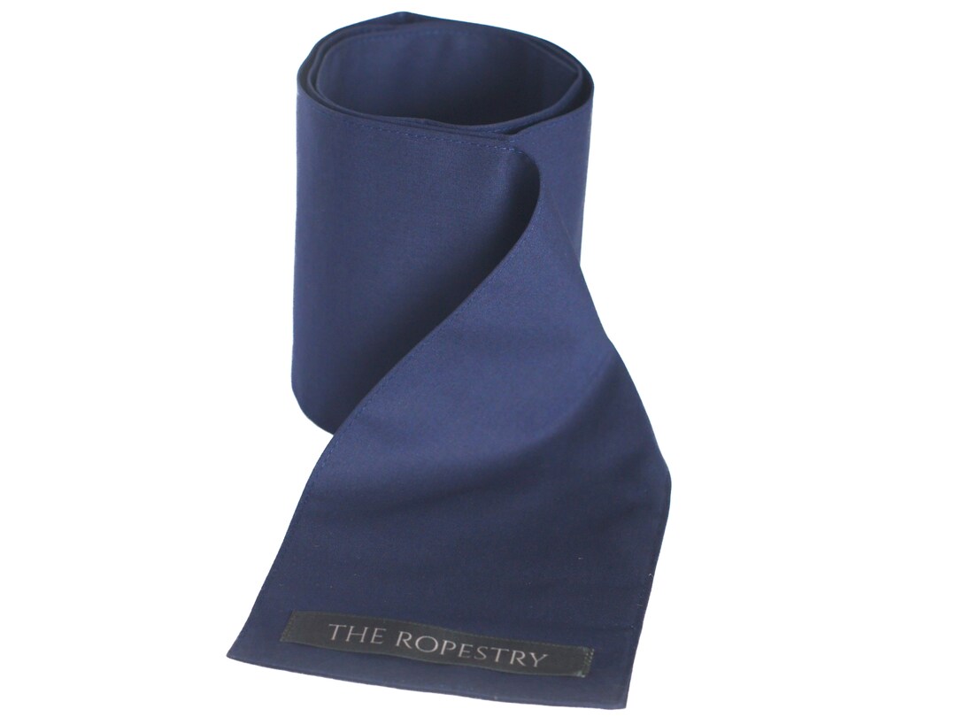 Navy Blue Cotton Blindfold, Three-ply, Handmade, With Excellent Grip ...