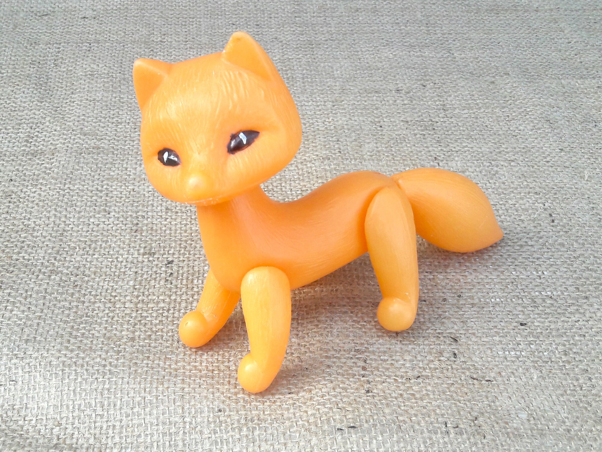 Vintage Plastic Toy is Animal Fox Vintage Toys Are Gift Children, Kids ...