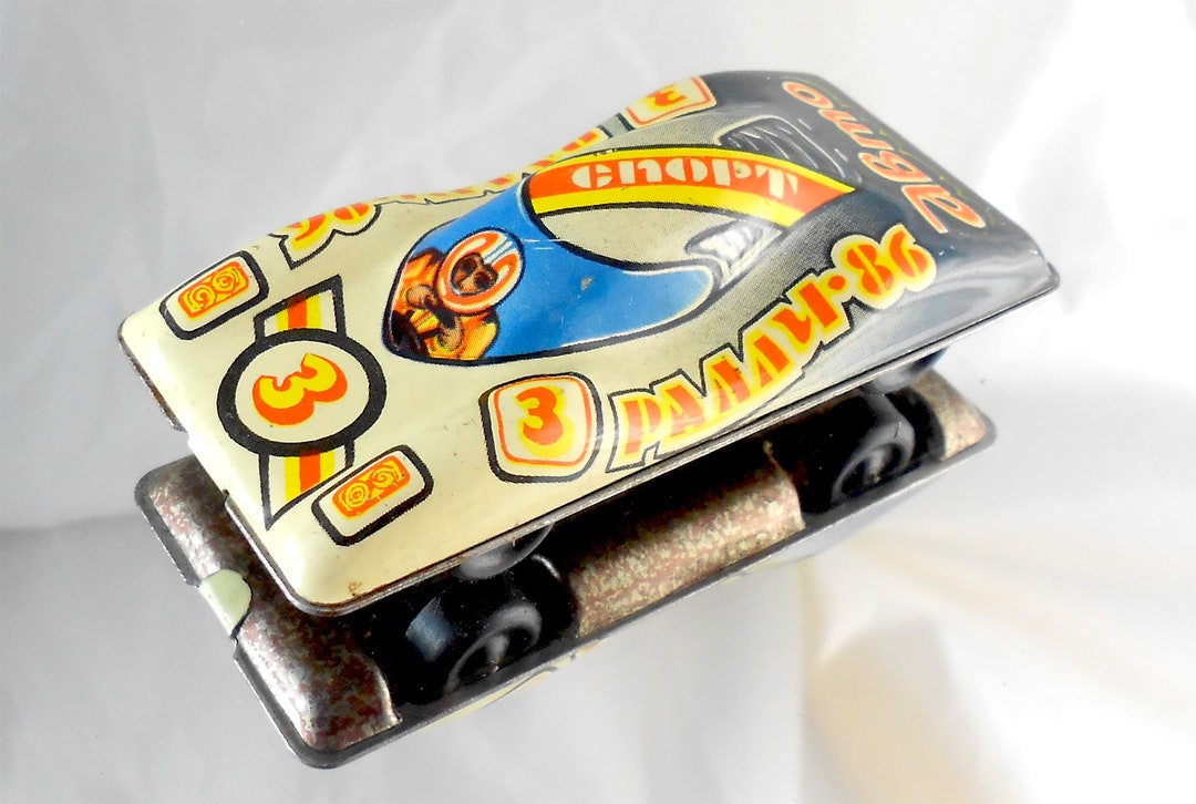 Metal Racing Car "rally 86" Metal Toy Racing Cars Toys Vintage Kids Toy ...