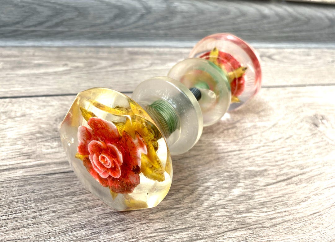 Door Knobs Vintage Door Knobs, Door Handles, Glass Knobs, Vintage Plexiglass Handle,door Knob ...