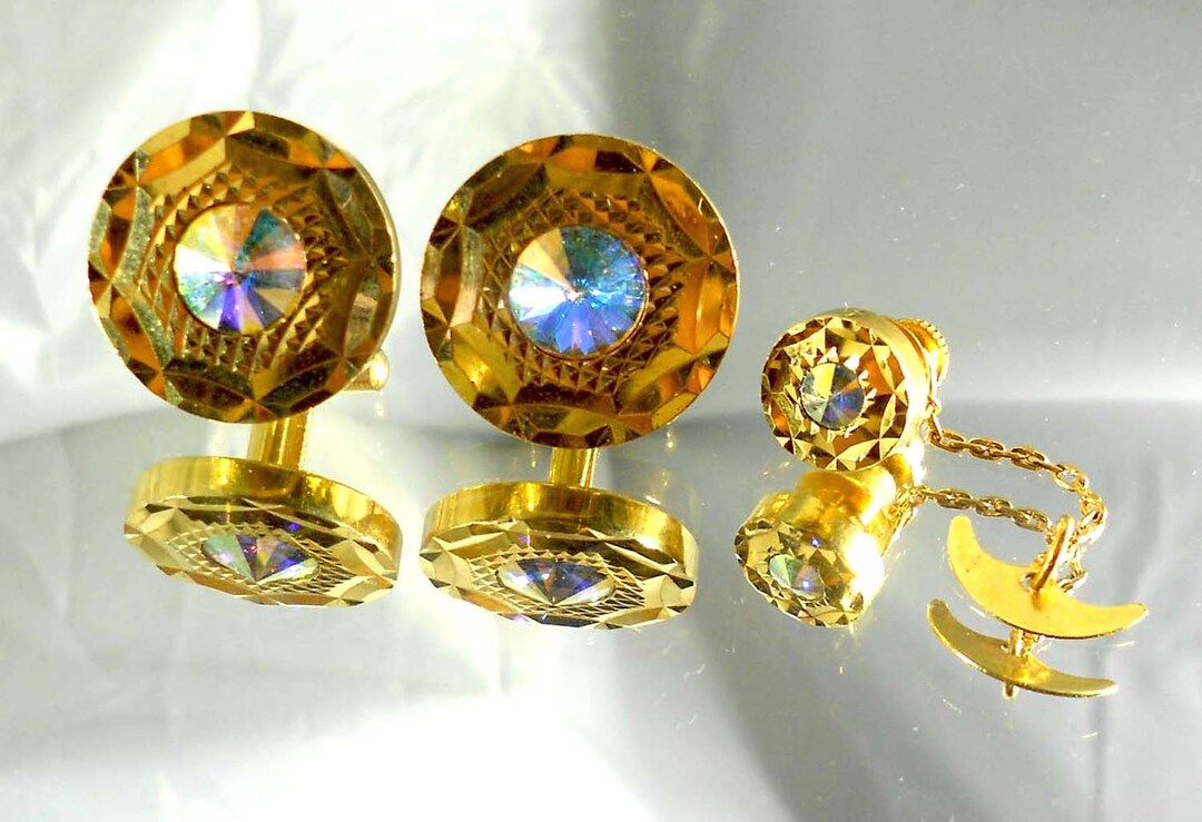 Vintage Cufflinks With Clip of the 1970s Soviet Cufflinks - Etsy