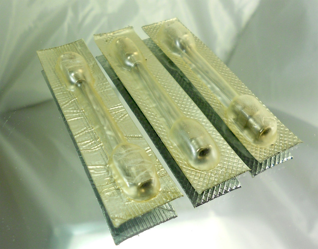 6 Vintage Unused Medical Syringe Needles, Stainless Steel Injection ...