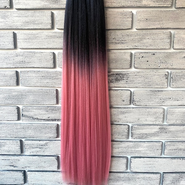 Pink Hair Extensions, Rose Hair Clips, Hair Streaks, Mermaid Hair ...