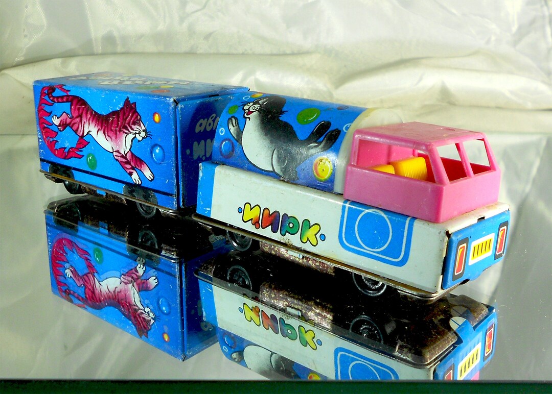 Auto Circus of the Metal Car, Metal Toy, Toy,vintage Kids Toy,vintage ...