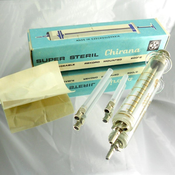 Glass Syringe - Etsy