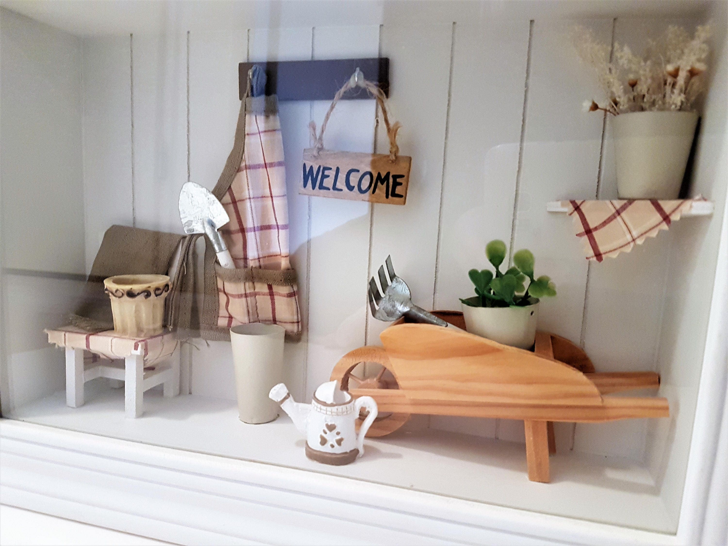 Country Living Shadow Box Garden Themed. - Etsy