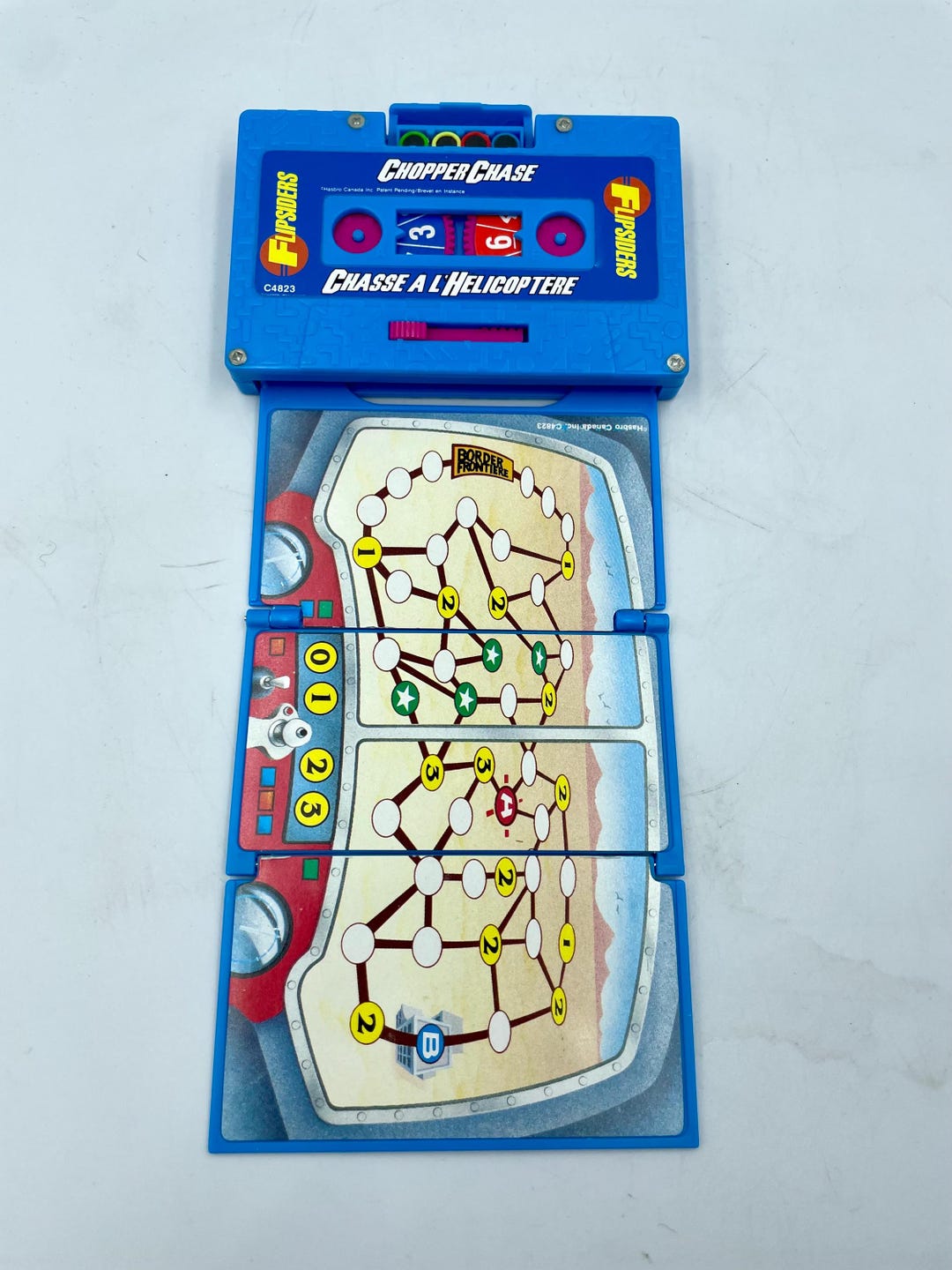 Flipsiders Chopper Chase 1980s Hasbro Cassette Shaped Magnetic Game - Etsy