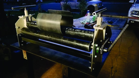 Roller Dxf Files and Plans for a 36 Inch Plate Roller. - Etsy Canada