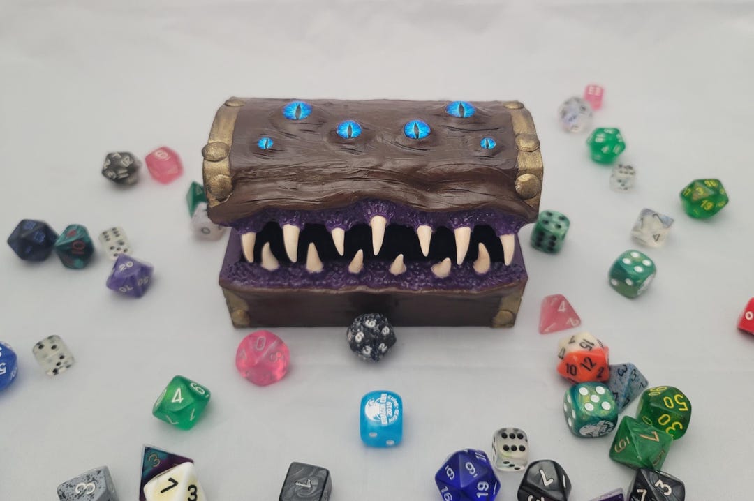 Small Mimic Monster Box - Etsy