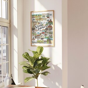 Santa Barbara Classics 1 Art Print | California Carousel UCSB Santa ...