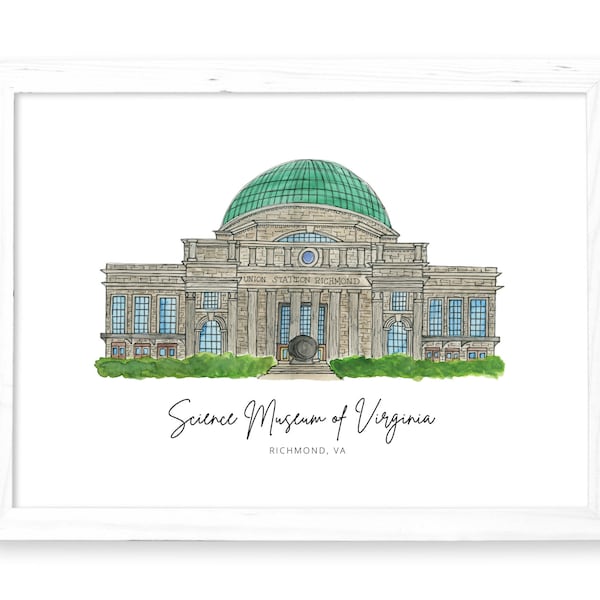 Science Museum Print - Etsy