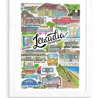 Leucadia Lovers - Art Print or Digital Download - Etsy