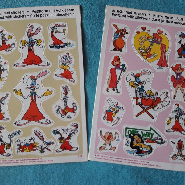 Rabbit Postcard - Etsy