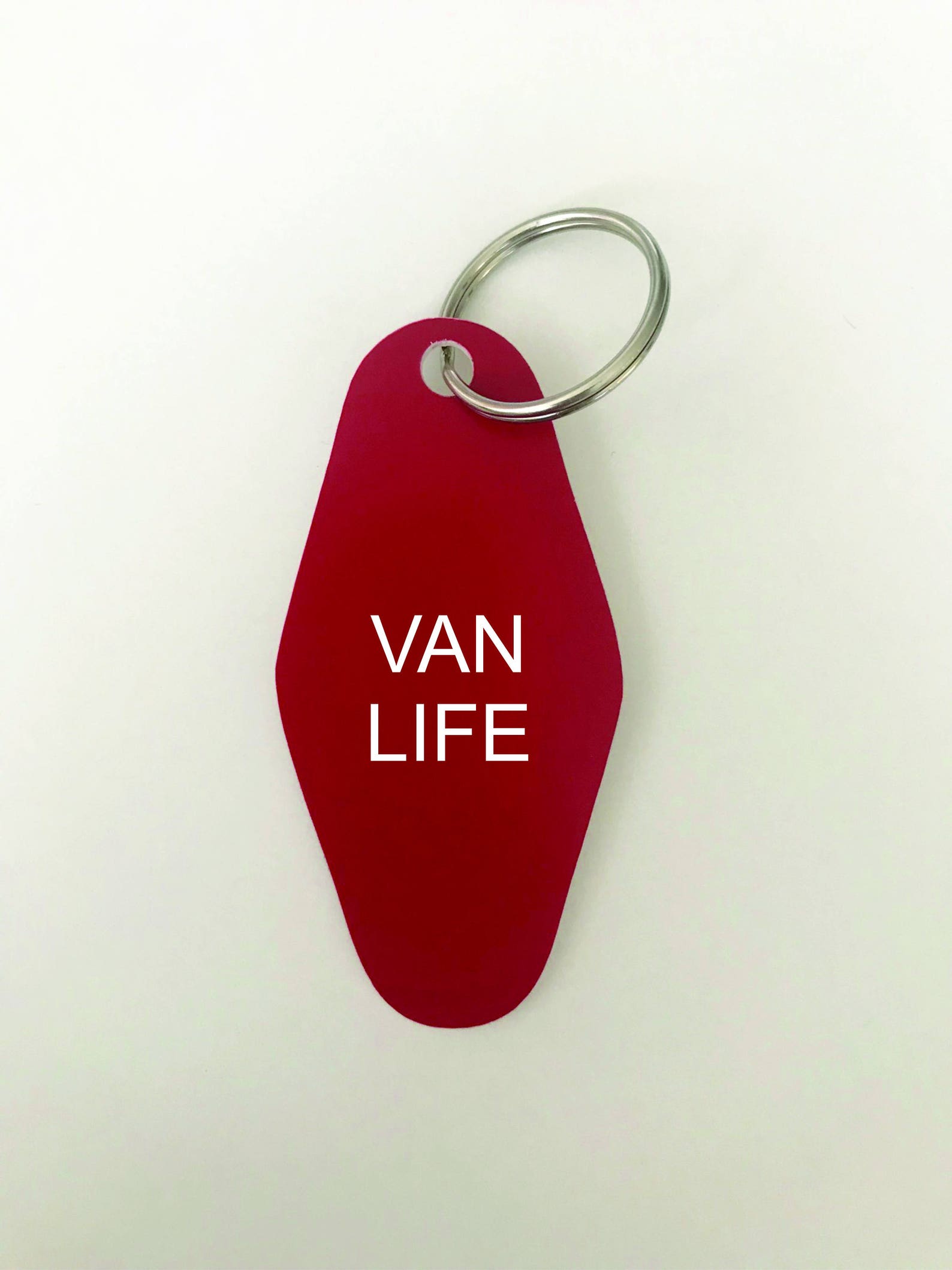 VAN LIFE, Vintage Hotel Key Tag, Personalized Keytag, Handmade ...