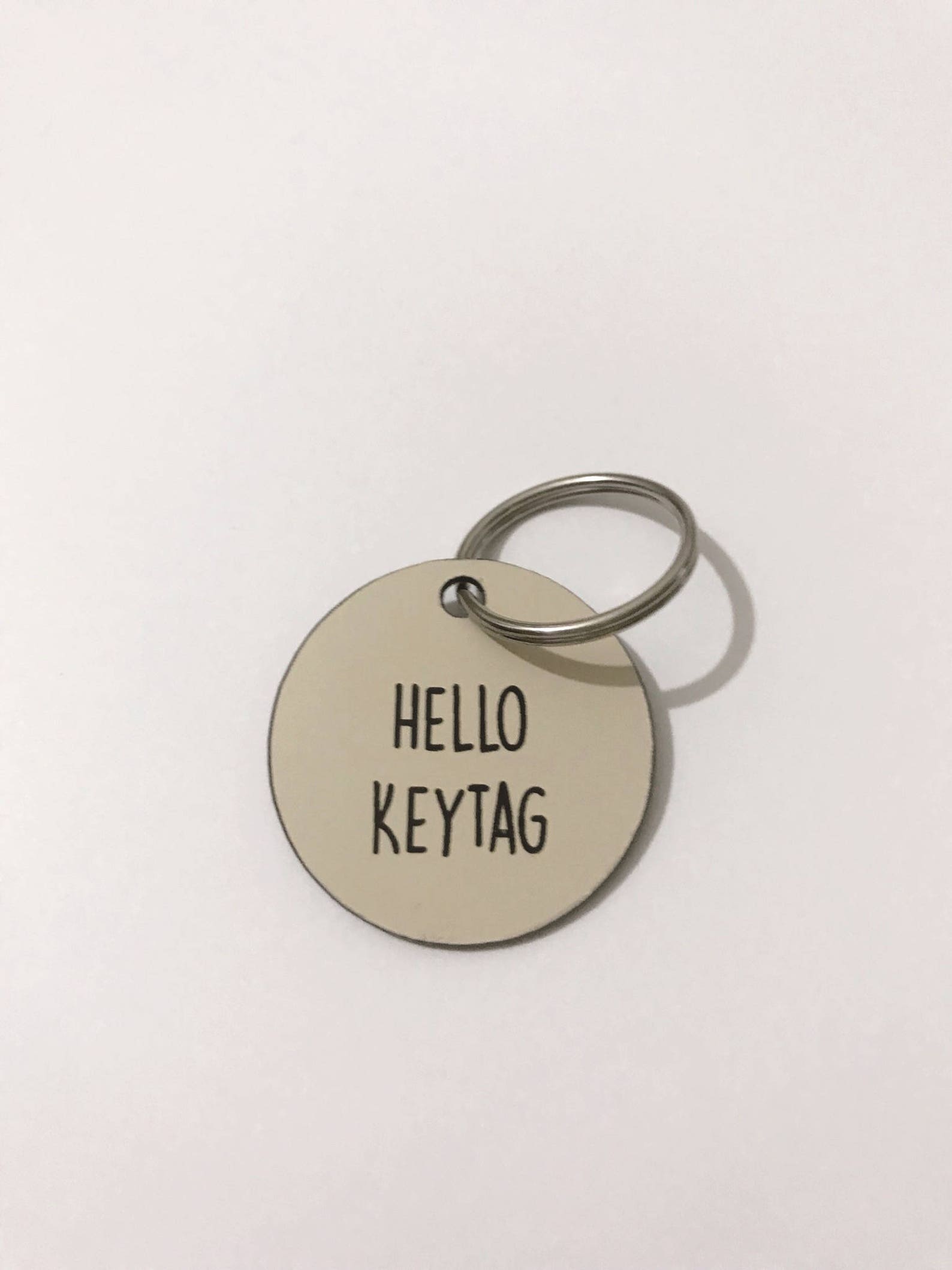 CUSTOM Vintage Hotel Key Tag Diamond Keytag Hexagon Keytag | Etsy