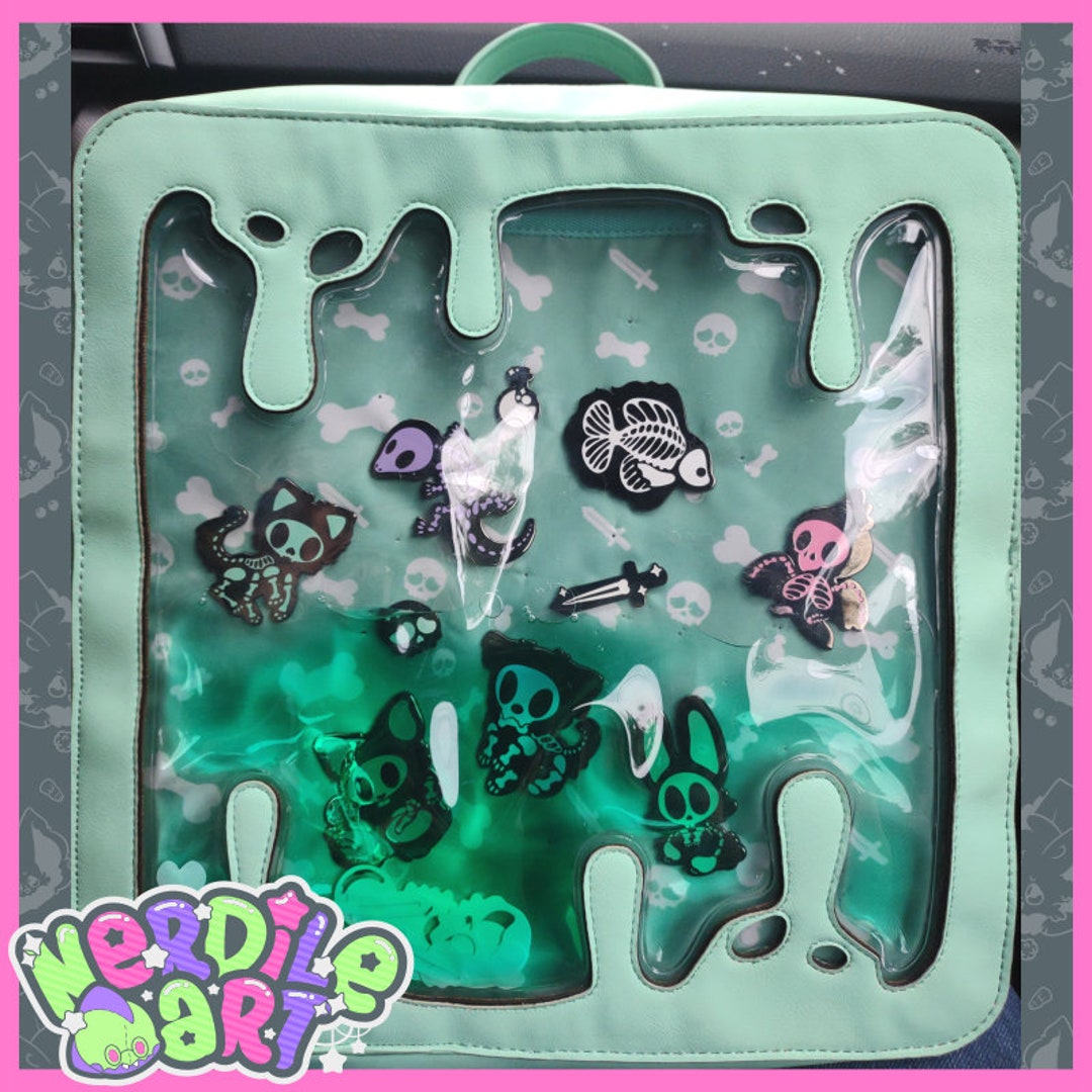 AS IS | Slime Bag | Liquid Ita Bag | Gelatinous Cube - Etsy