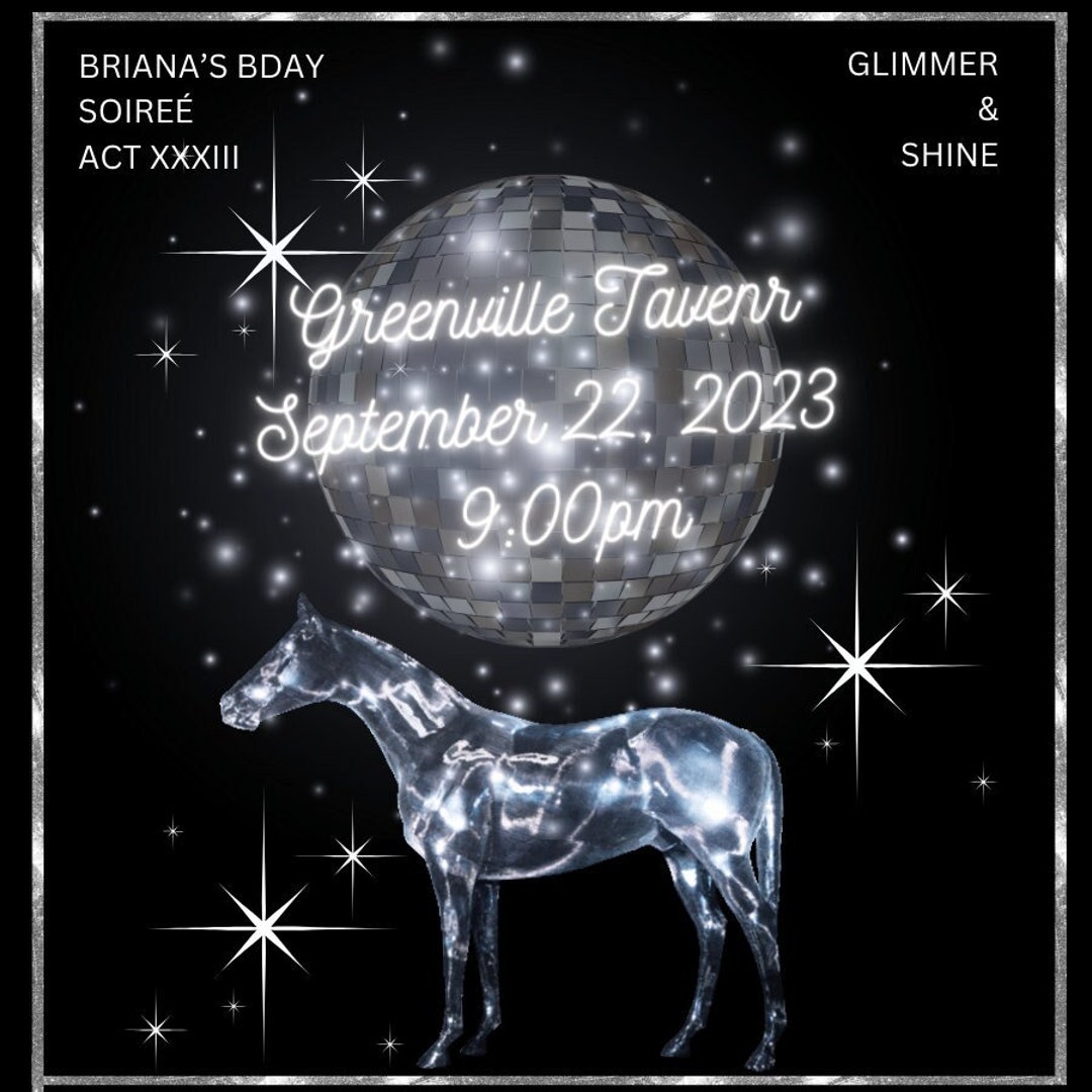 Beyoncé Renaissance Themed Invitation (instant Download) - Etsy