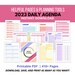 2023 Daily Planner, to Do List Template, Daily Checklist Printable ...