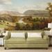Landscape Mural Wallpaper Vintage Countryside Removable Peel-and-stick ...